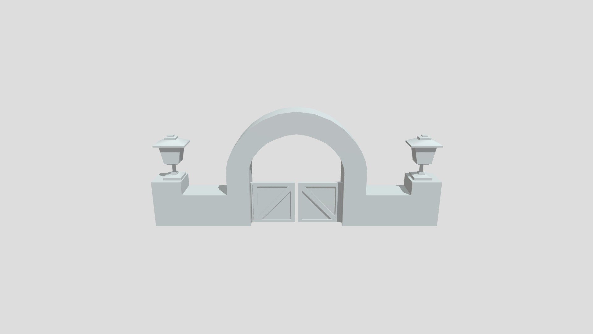 GateModel - 3D model by moisesbeato [c620c29] - Sketchfab