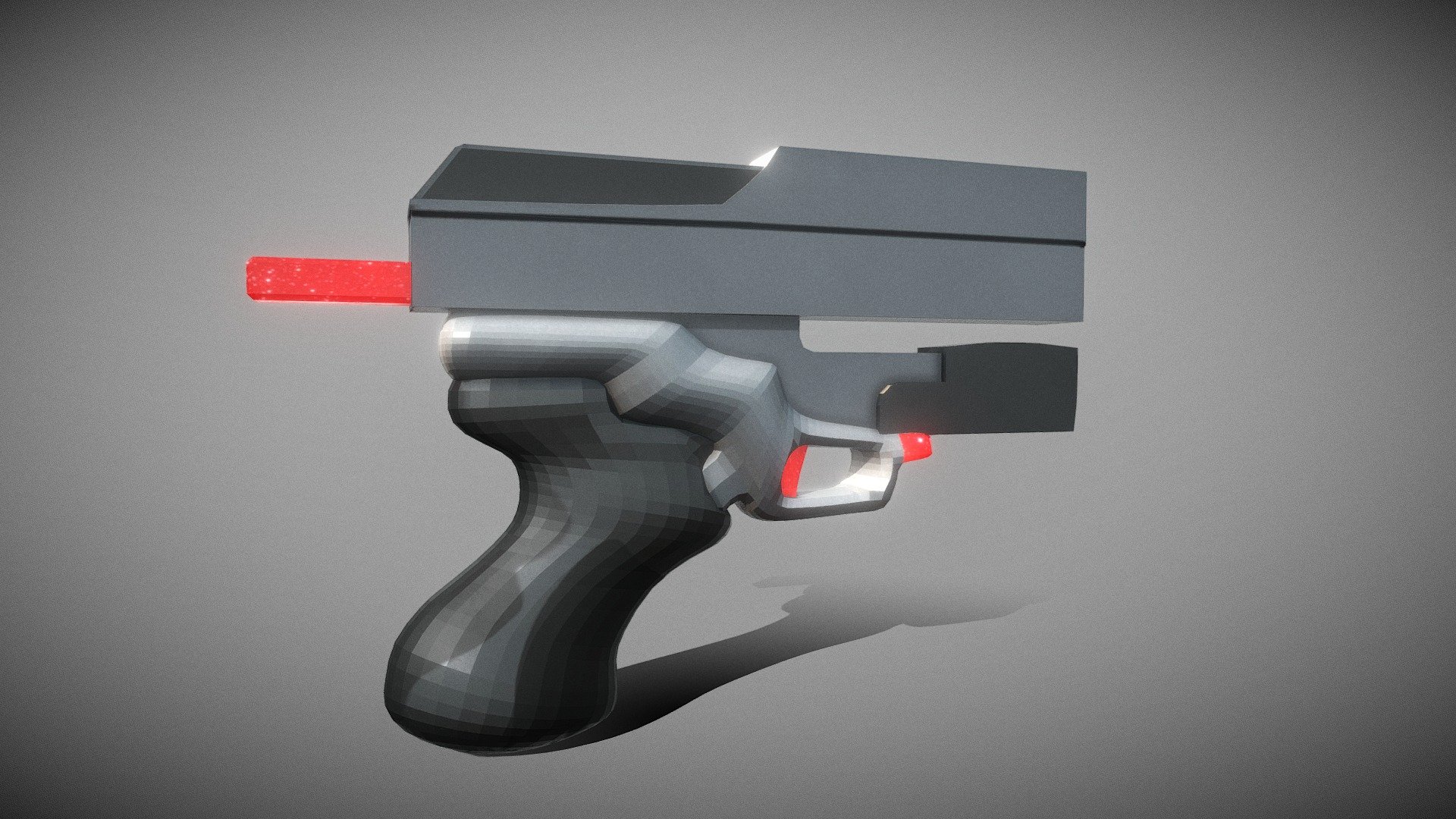 Laser Pistol - 3D model by Aidan Brown (@aidbro) [c620e9d] - Sketchfab