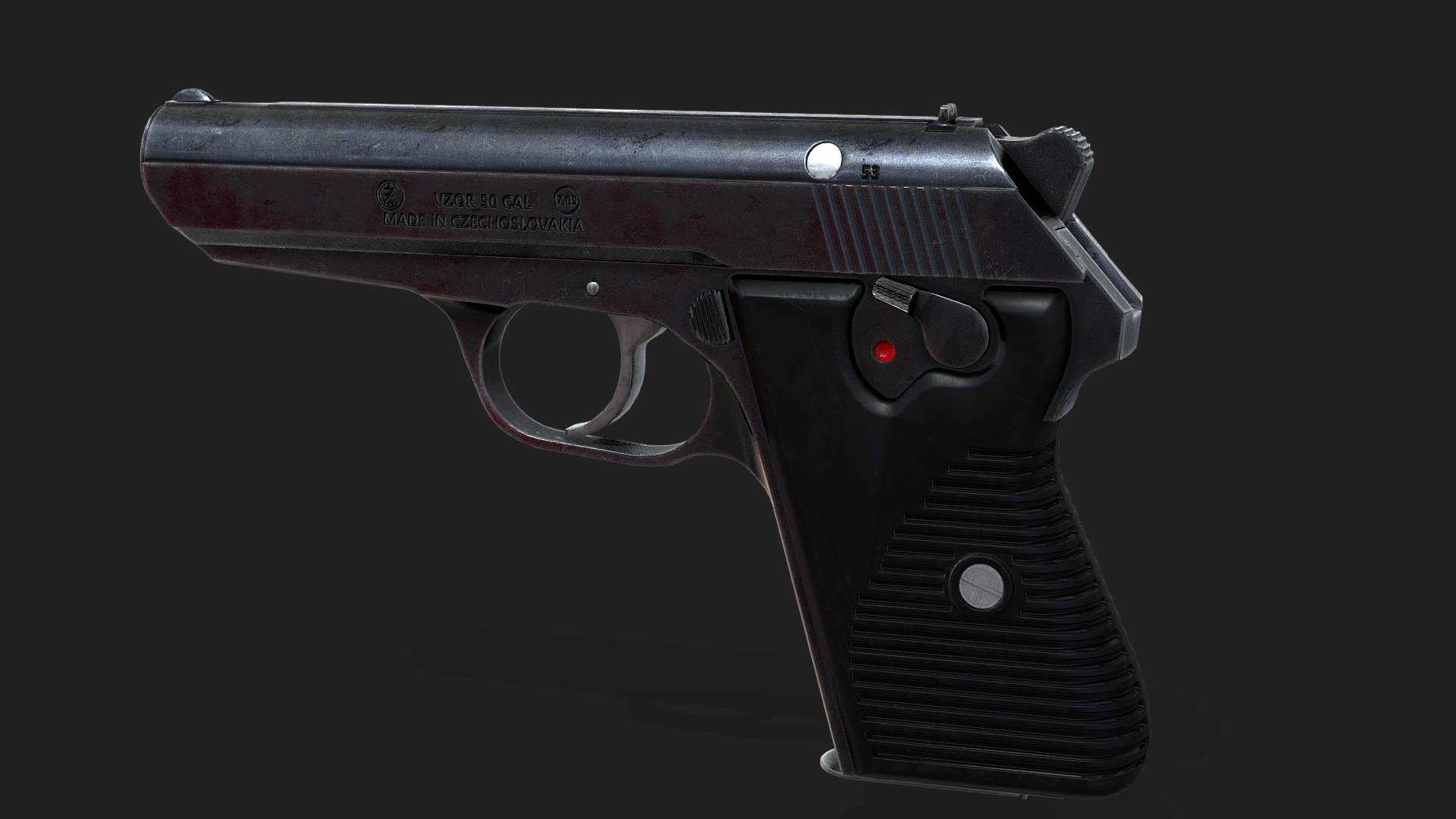 CZ vz.50 - 3D model by Petr.Tlach [c62172c] - Sketchfab