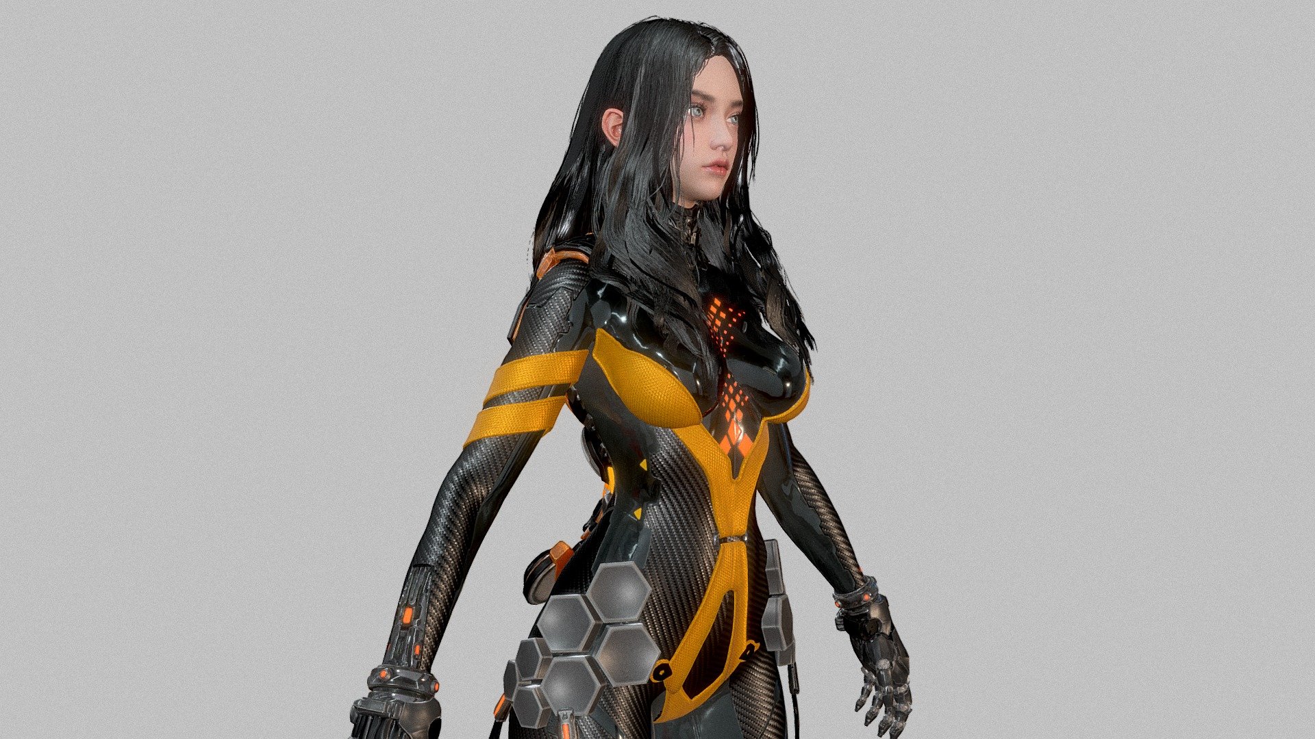 Stellar Blade_Tachy - 3D model by VITU6018 (@4bb5bf0bebe74f3397416a27bad406) [c621aa6] - Sketchfab