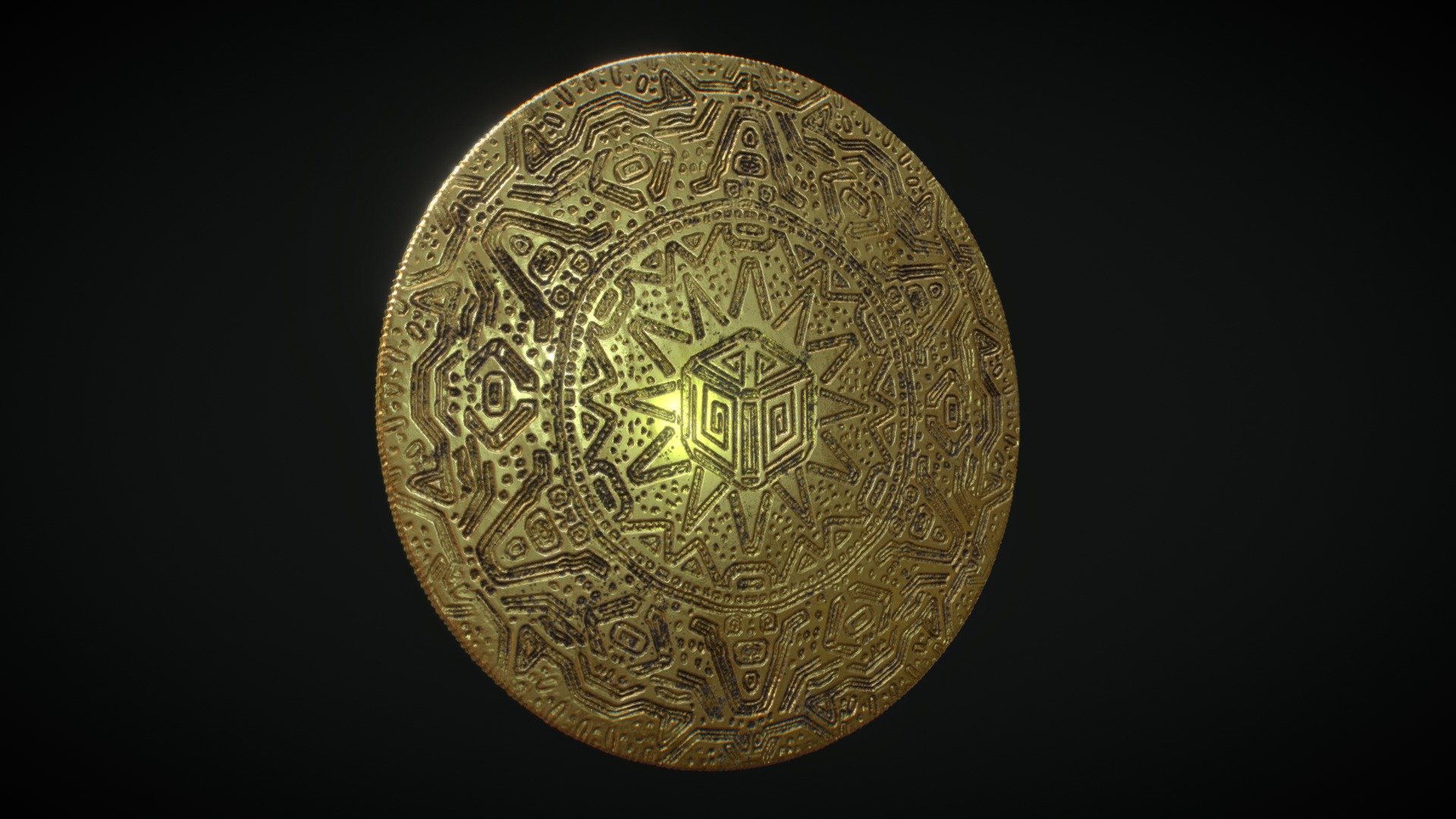 The cursed coin of the bevel - Download Free 3D model by CGI Tutorials ...