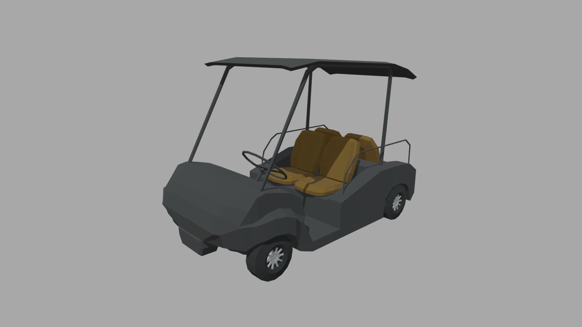 Low Poly Golfing Cart 01 - Buy Royalty Free 3D model by ViperJr3D ...