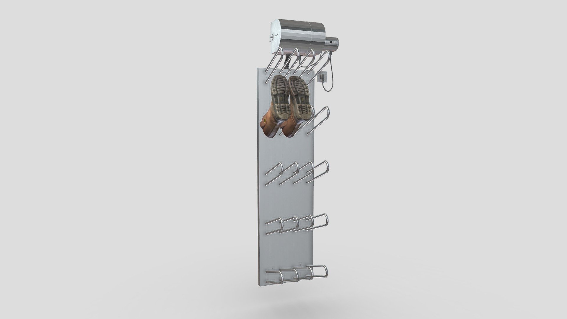 Boot Dryer Air 10 Wall - 3D model by 360Fabriek [c625e3f] - Sketchfab