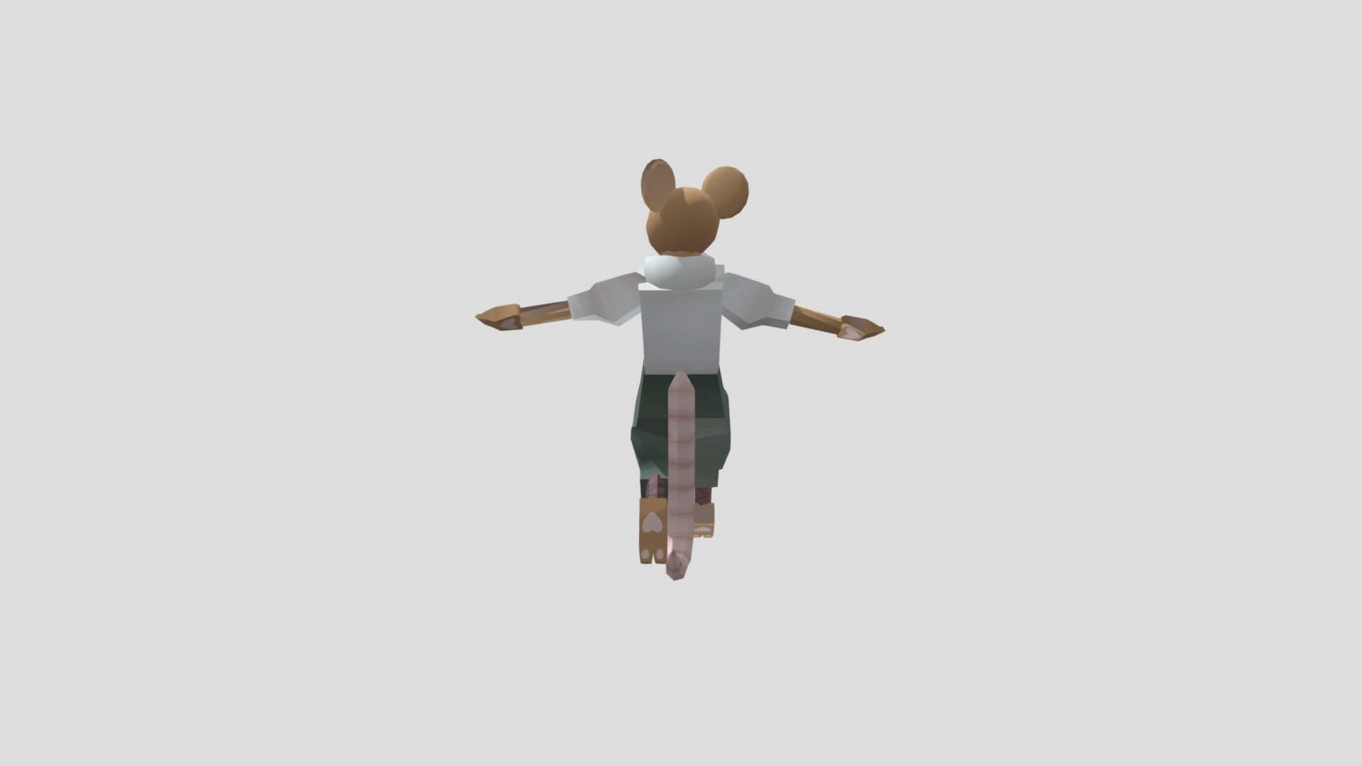 Lil mouse guy - 3D model by kalokairi (@SunnnT) [c6279e0] - Sketchfab