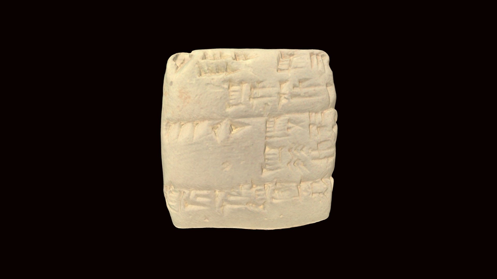 Cuneiform Tablet HMANE1899.2.410 - 3D model by Harvard Museum of the ...