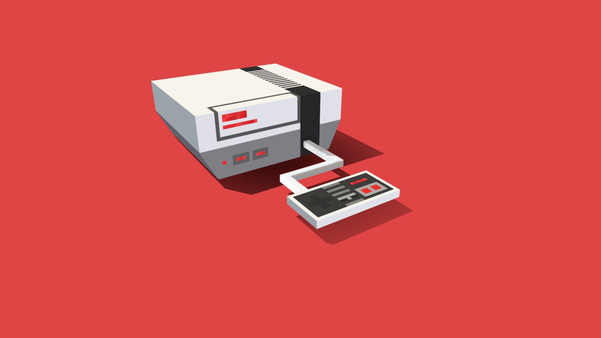 NES - Download Free 3D model by Nicat (@ranpo0826) [c62b6e8] - Sketchfab