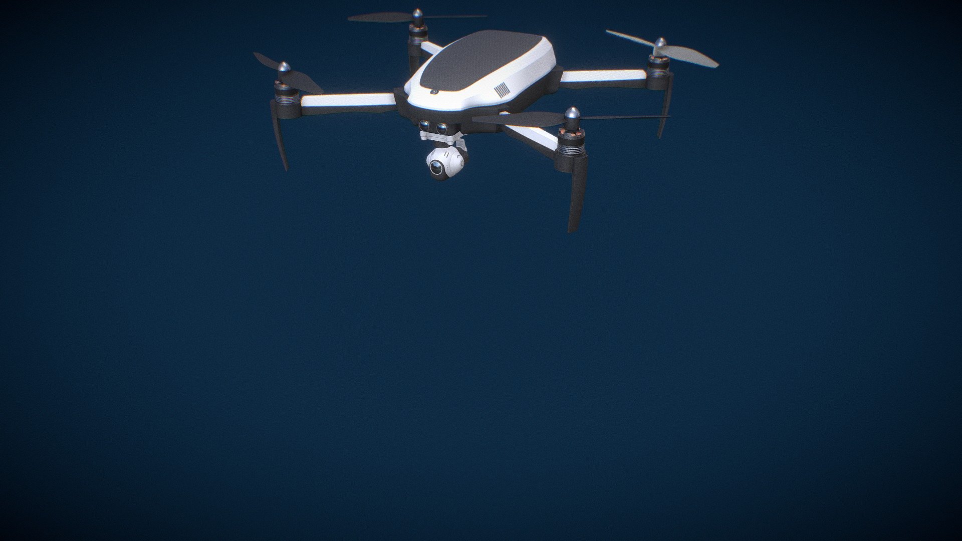 Flying drone_ - 3D model by godknows-5a8954 [c62c95e] - Sketchfab