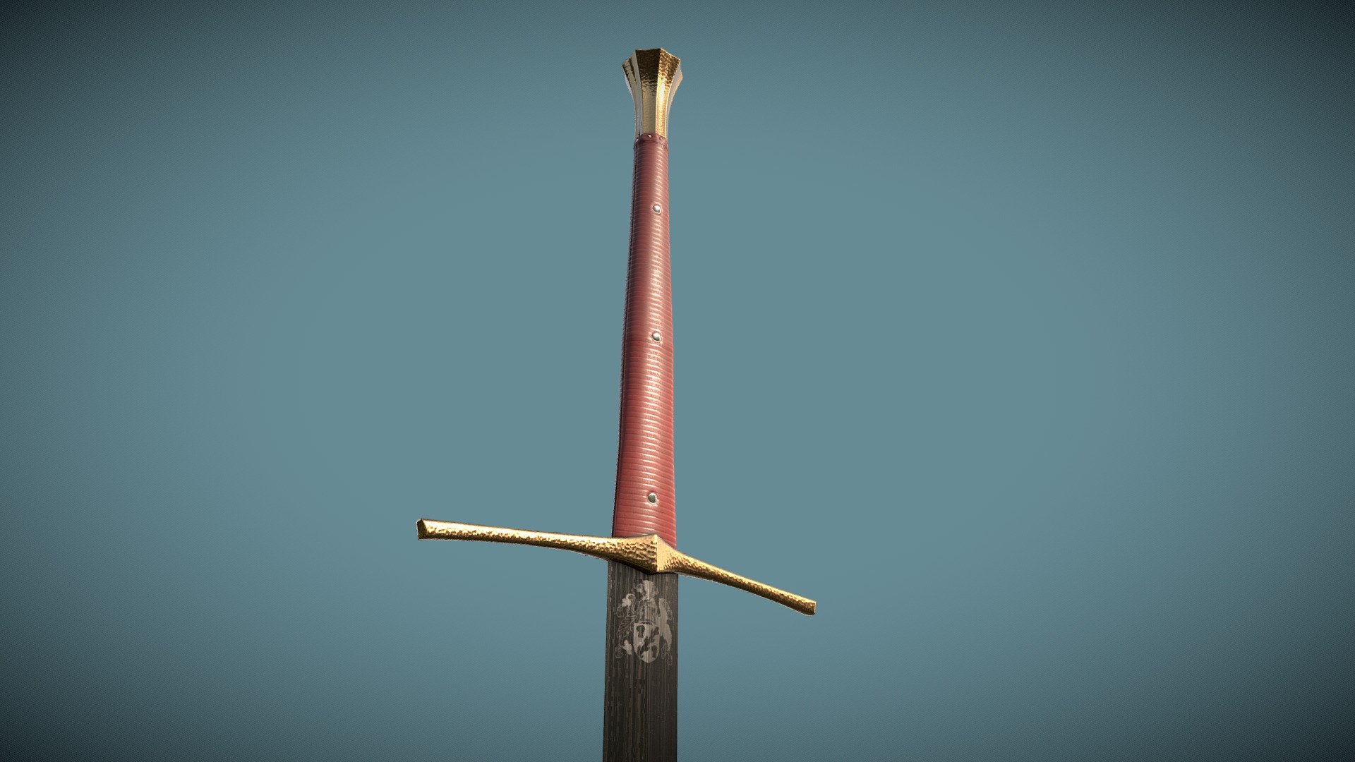 Medici Sword (Game Ready) - 3D model by TemporaryStrike [c62fb32 ...