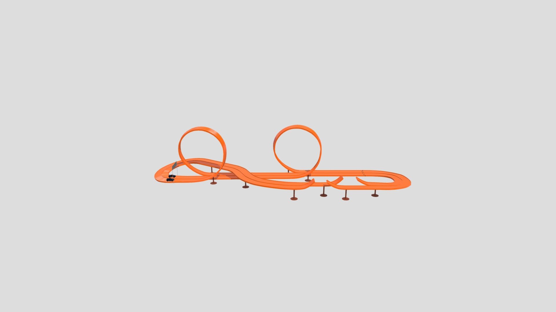 Hotwheels Track - 3D model by April Liu (@yl5302) [c62fd48] - Sketchfab