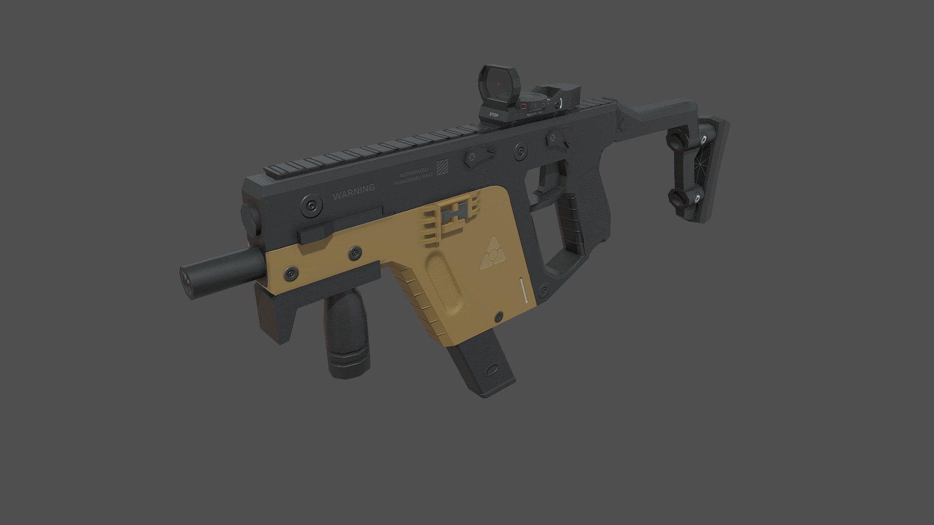 KRISS Vector - 3D model by cosenkokir [c632086] - Sketchfab