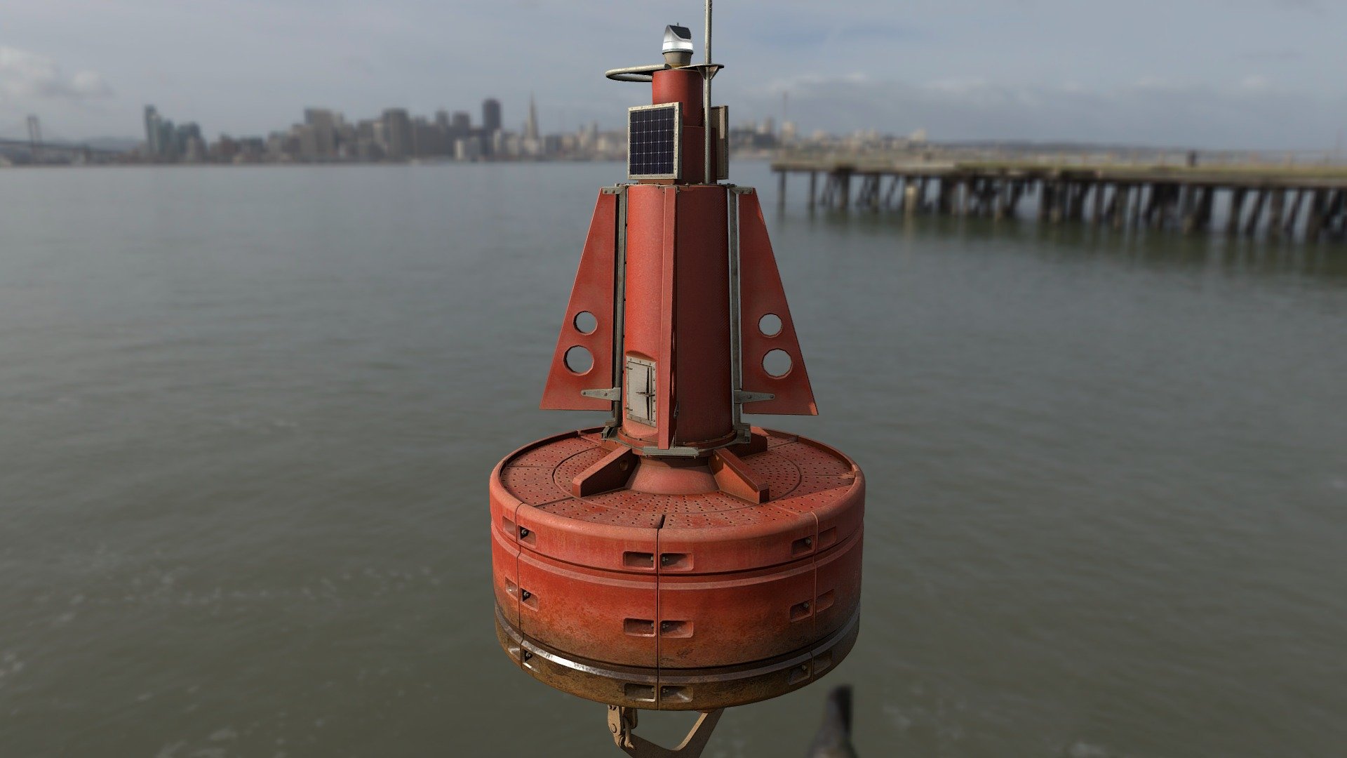 Buoy Ocean ATLANTIC-3000 - 3D model by ShipSIM [c632b0b] - Sketchfab