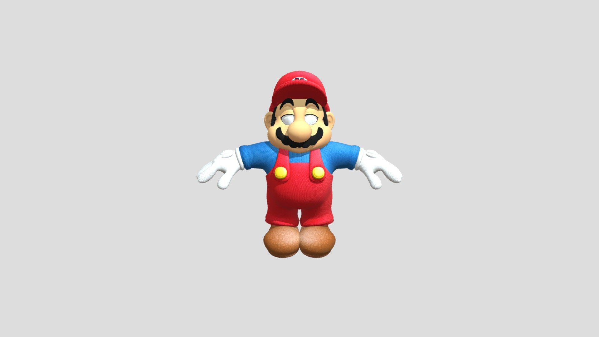SMBSS Mario V2 - Download Free 3D model by anderlenolan [c6336d9 ...