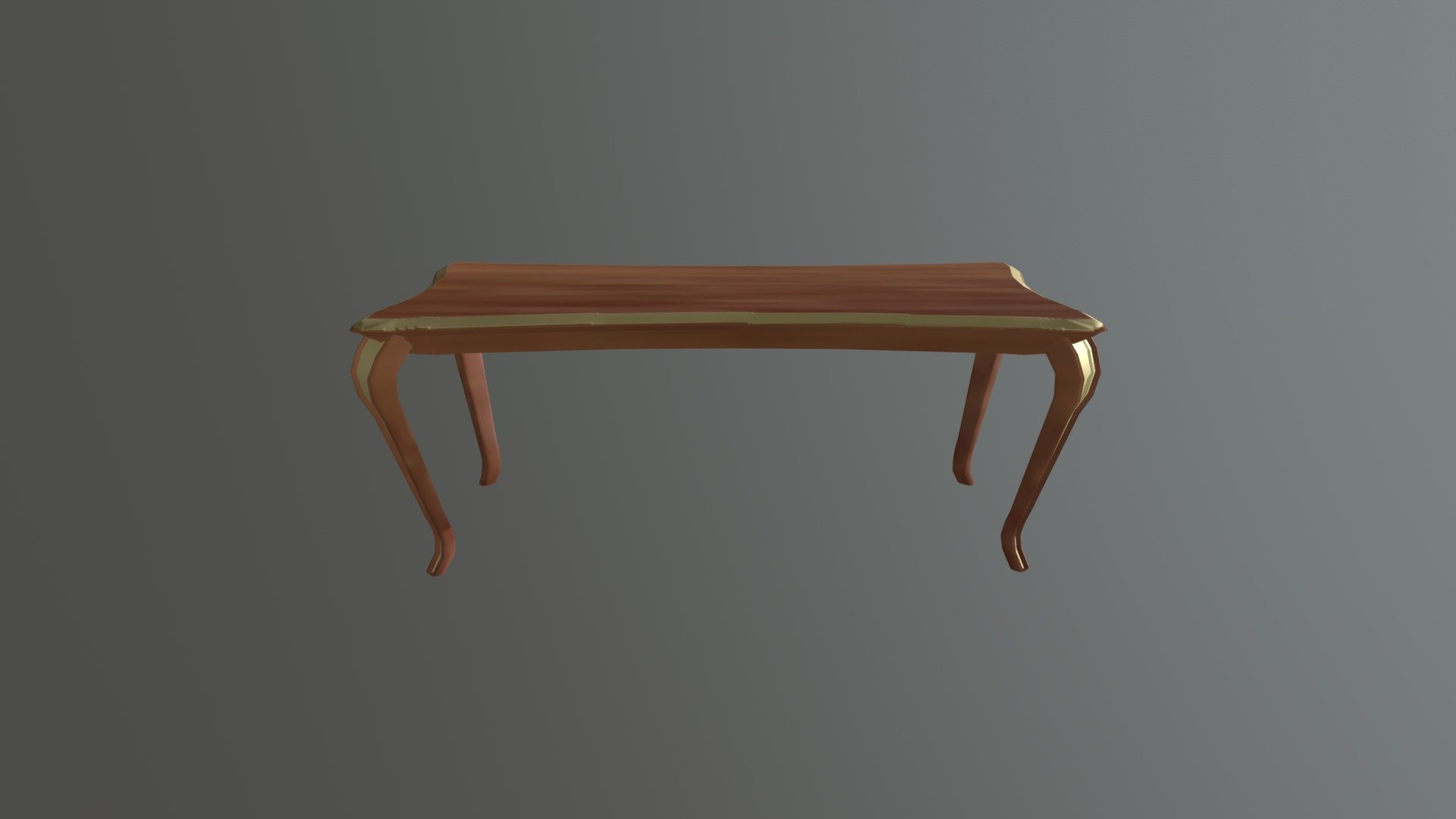 Stylized table - 3D model by Paulina Jarosz (@paulina.jarosz) [c634b69 ...