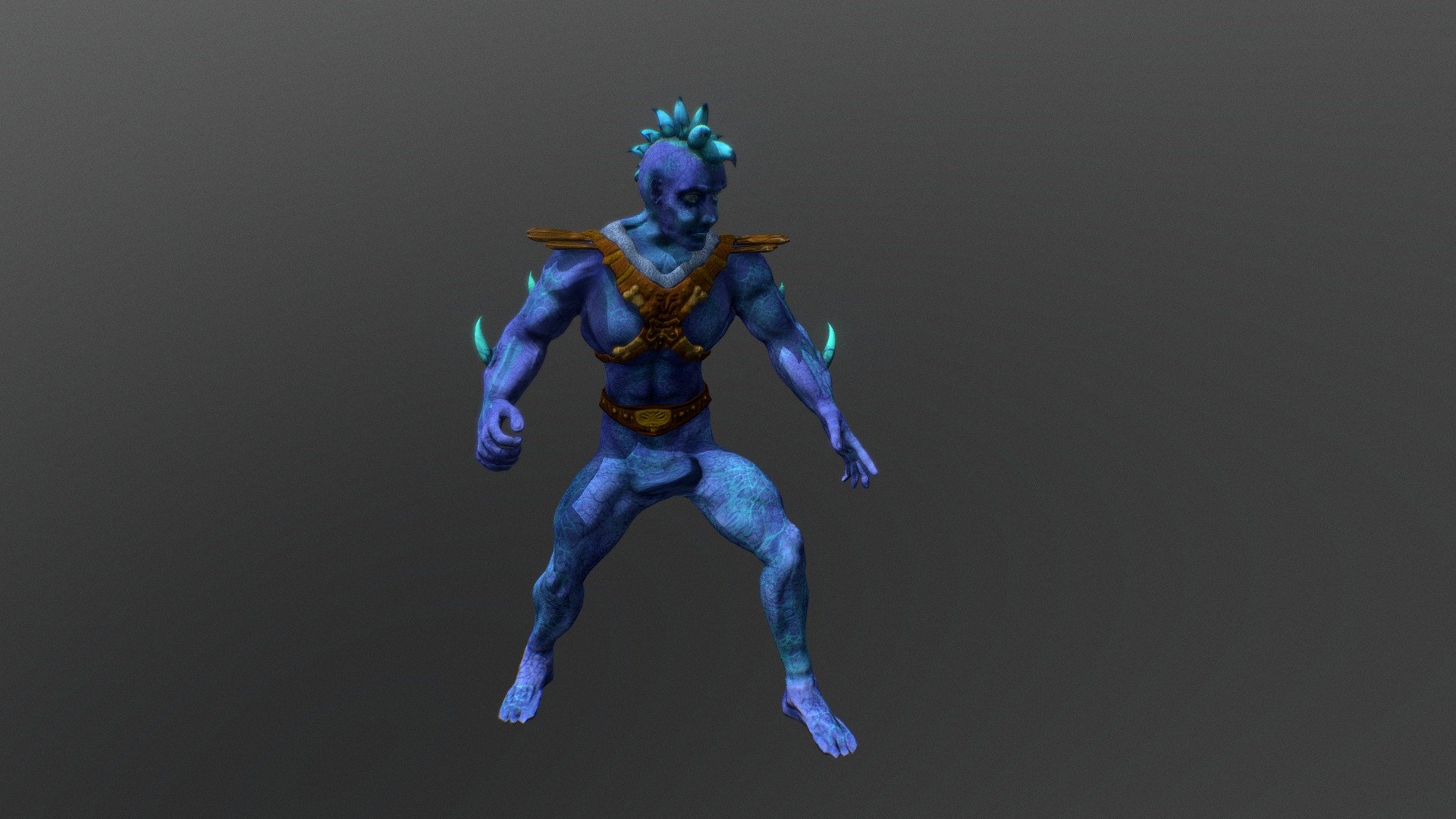 Skeletor - Standing Idle - 3D model by Jorge Andres (@JorandLehrer ...