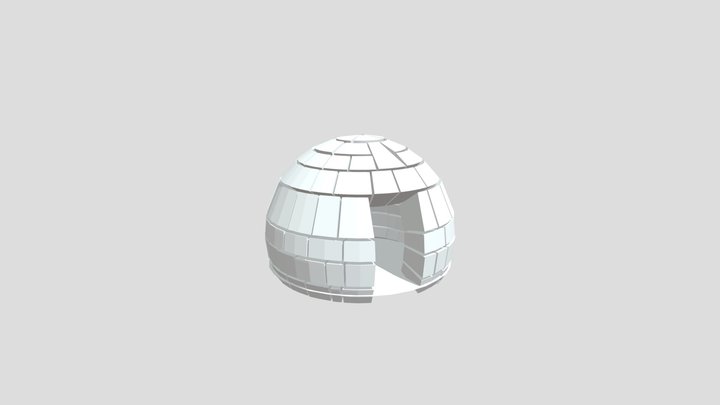 Igloo 3D models - Sketchfab