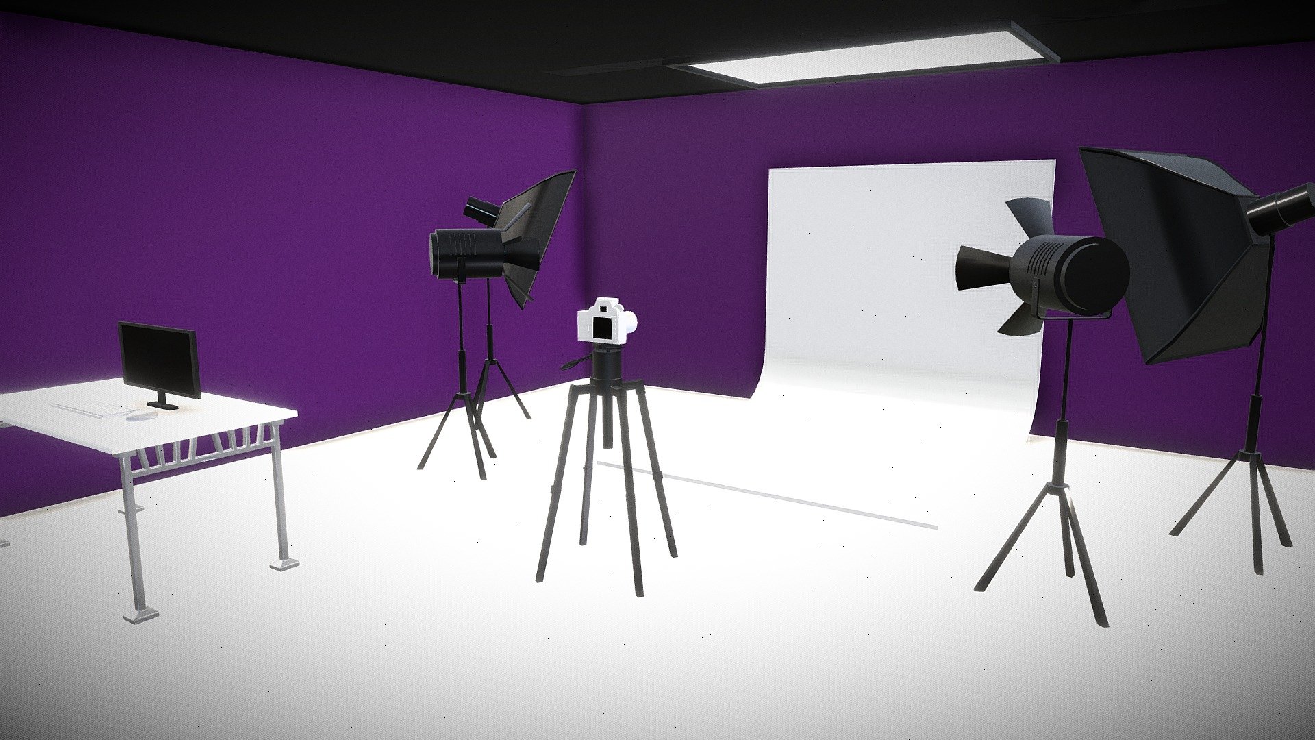 Photo Studio - Download Free 3D model by Zachey (@zachey01) [c63a2e0 ...