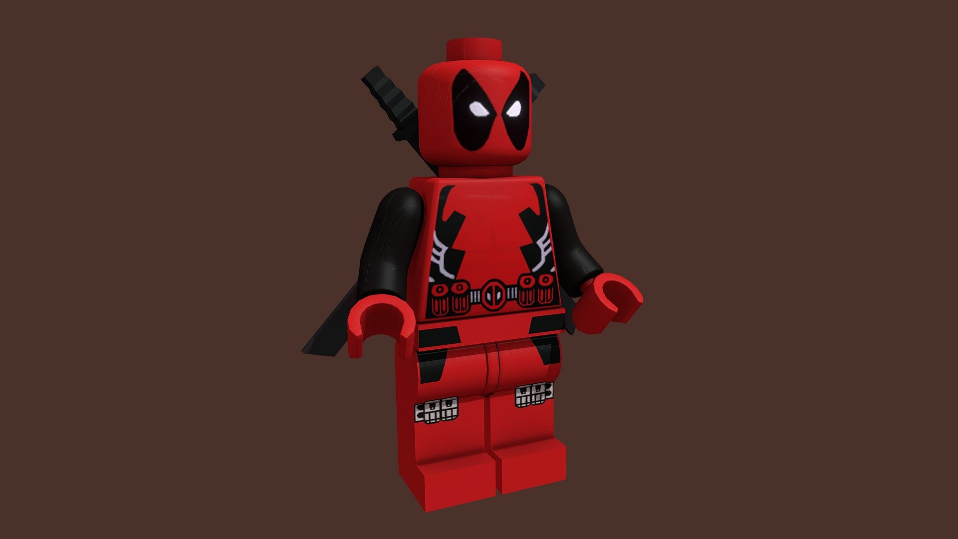 Lego Dead Pool - Download Free 3D model by Ollendorf (@OllendorfDev ...