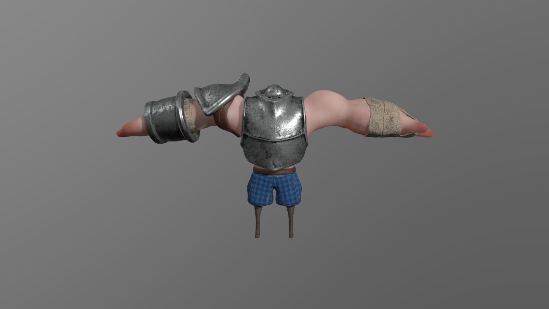 Gallowglass Warrior - 3D model by mugubty [c63be11] - Sketchfab