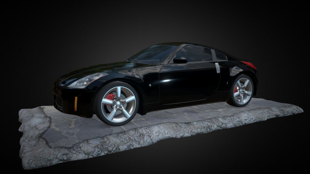 Nissan 350z - 3D model by Devsanterr [c63c9e0] - Sketchfab
