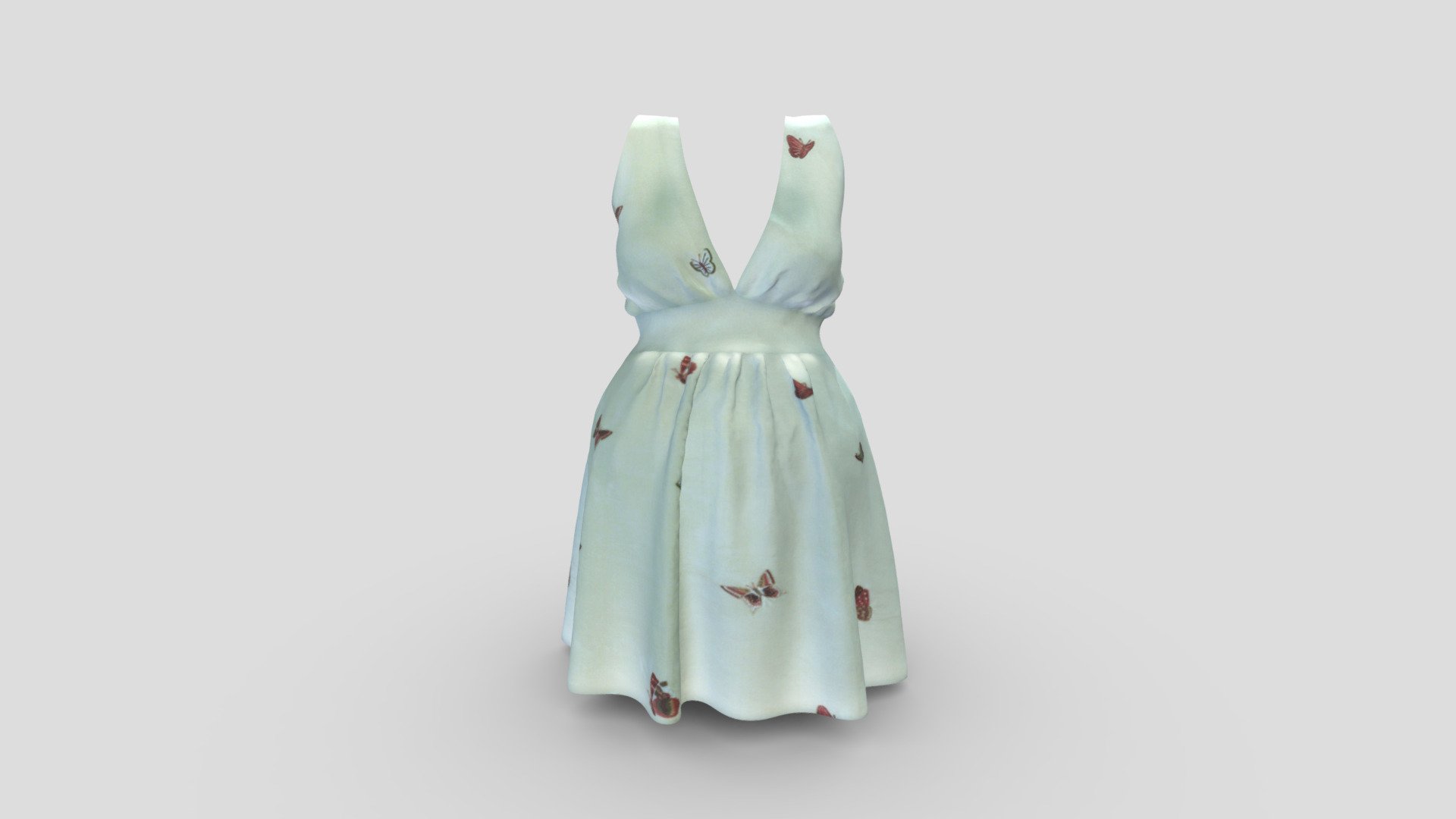 Female Maternity Pregnancy Dress - Buy Royalty Free 3D model by 3dia ...