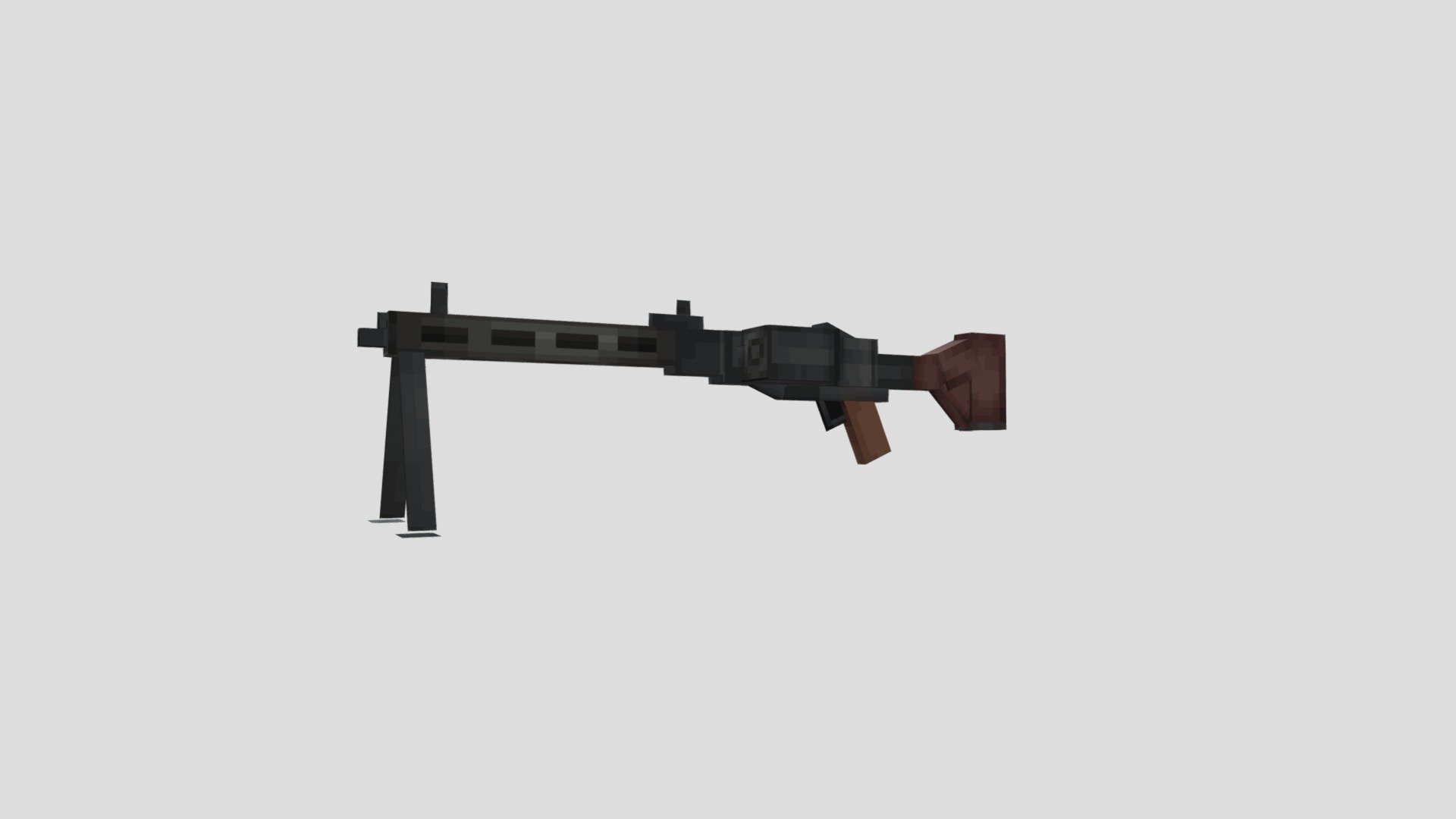 MG42_Minecraft - 3D model by Dogas [c63d8ff] - Sketchfab