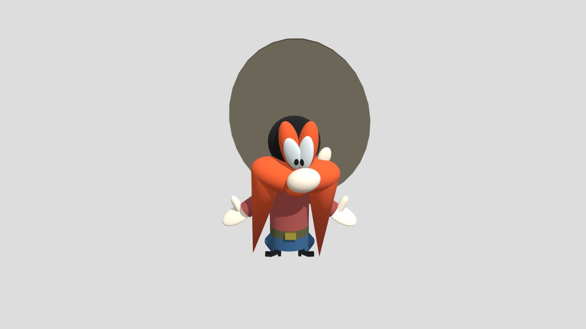 Yosemite Sam - 3D model by Endreho [c63e242] - Sketchfab
