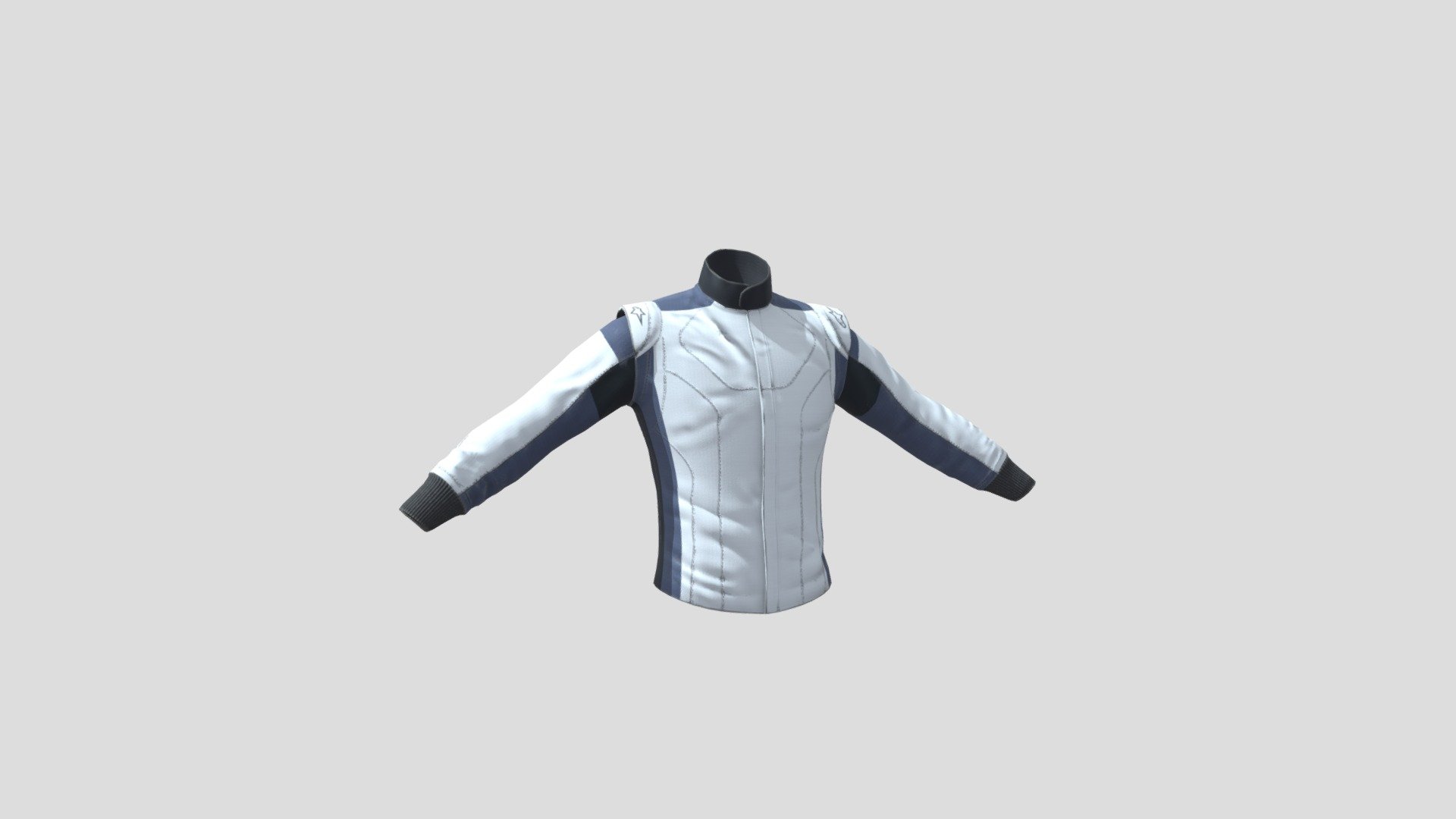 Racing Jacket - 3D model by Jarod Banks (@jarodbanks) [c63ed94] - Sketchfab