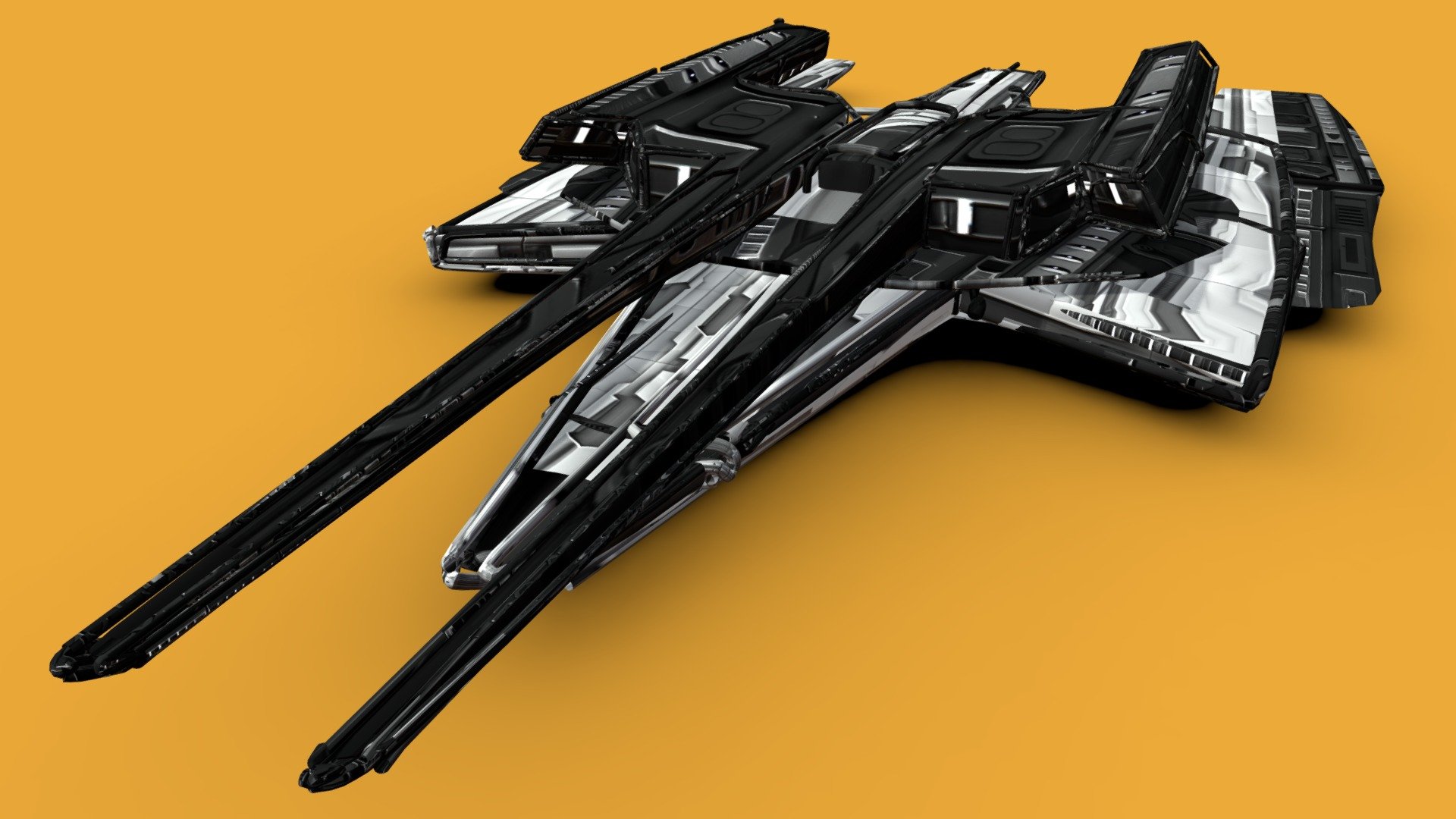 SpaceEngine: Starship - [Aegis Prism] - 3D model by Algol (@Algol_Chich ...