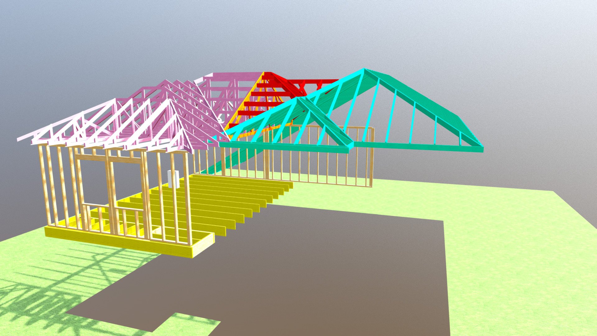 Obispo 3D Framing - 3D model by Alan Butler (@ab2draft) [c642943 ...