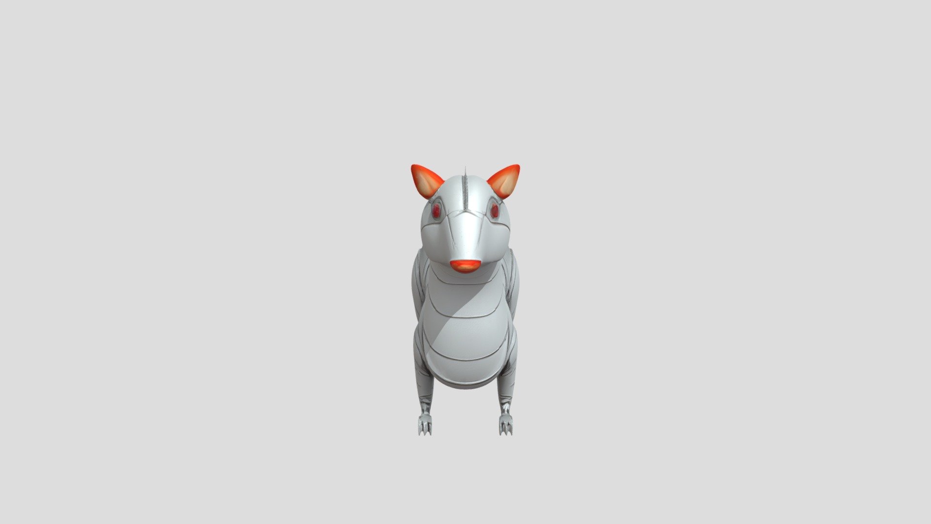 futuristic robotic animal - 3D model by rollinsjster [c643afb] - Sketchfab