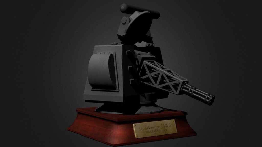 CIWS Goalkeeper - 3D model by wattsx [c6466d6] - Sketchfab
