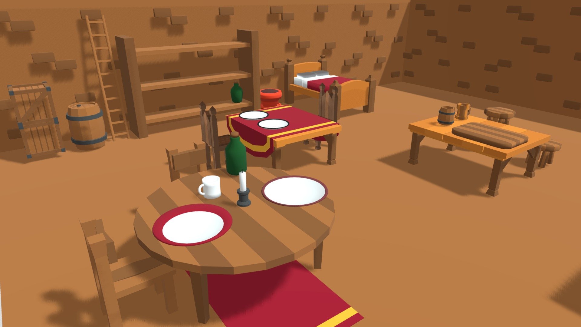 Low Poly Pack Props - 3D model by Grandbiscuit [c649a8c] - Sketchfab