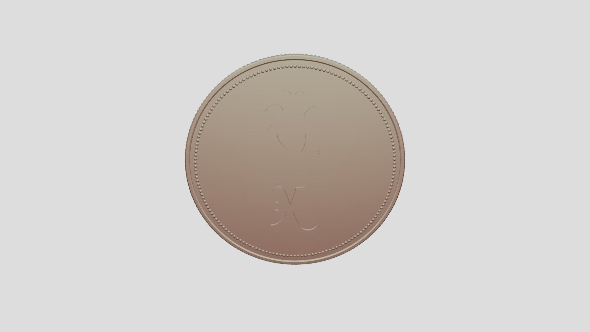 UX303_NFT_GOLD_TOKEN - 3D model by u3x [c64a13d] - Sketchfab