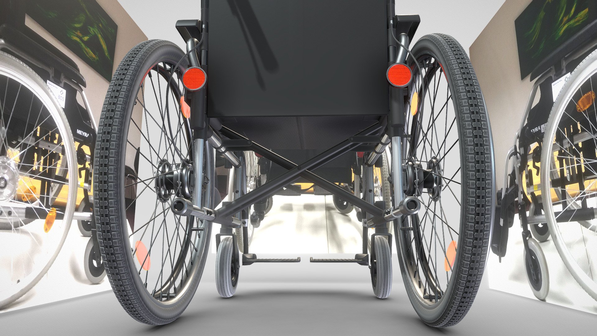 Wheelchair (WIP-6) - 3D model by VIS-All-3D (@VIS-All) [c64c0c0 ...