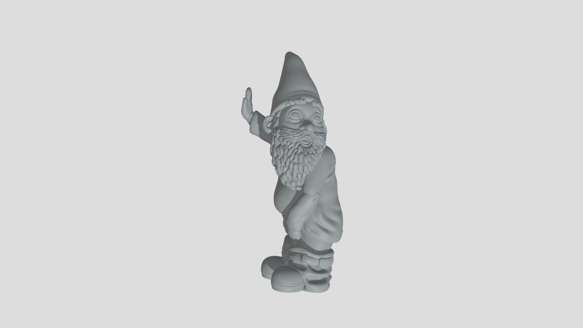 Peeing Garden Gnome - 3D model by Dvyarts (@dvschavda25) [c64c400 ...