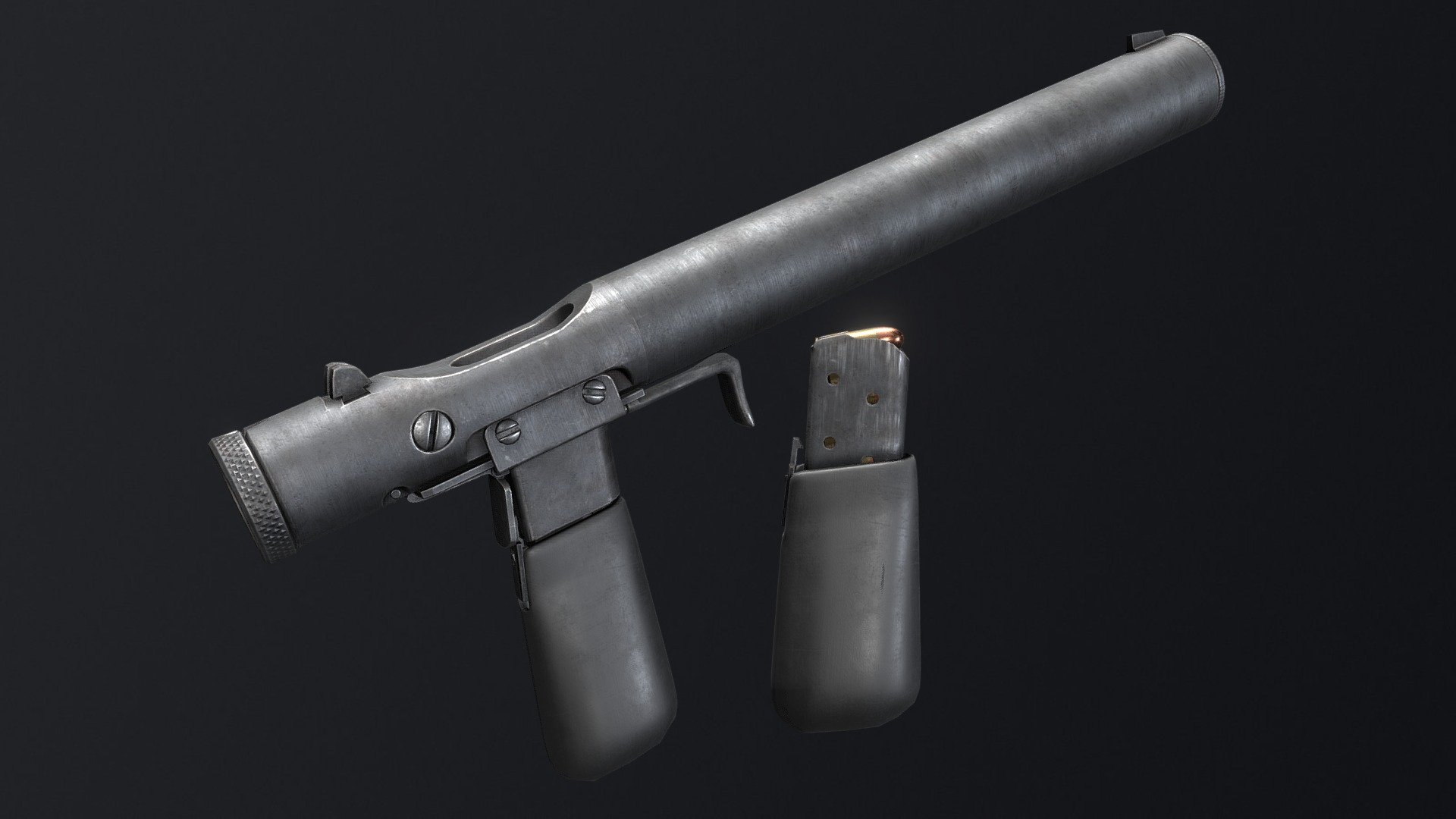 Welrod MK IIA - Buy Royalty Free 3D model by Stefan Engdahl ...