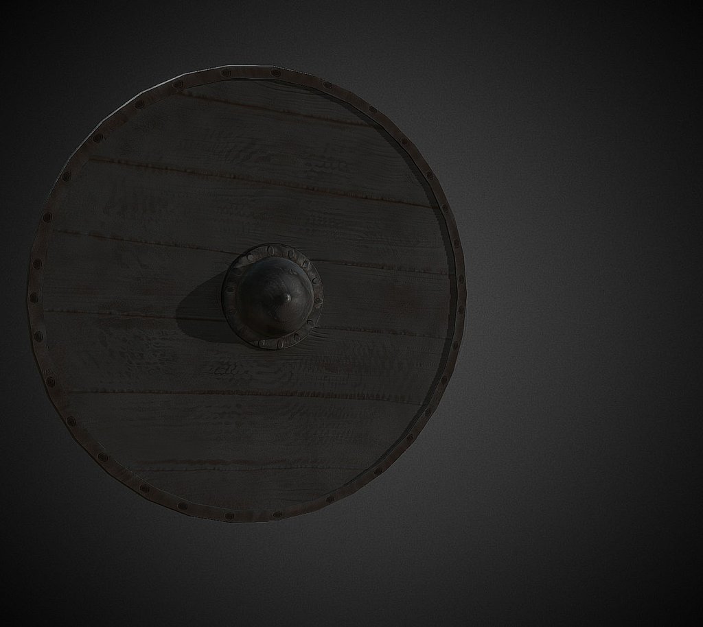 Viking Shield - 3D model by beyondmatter [c650629] - Sketchfab
