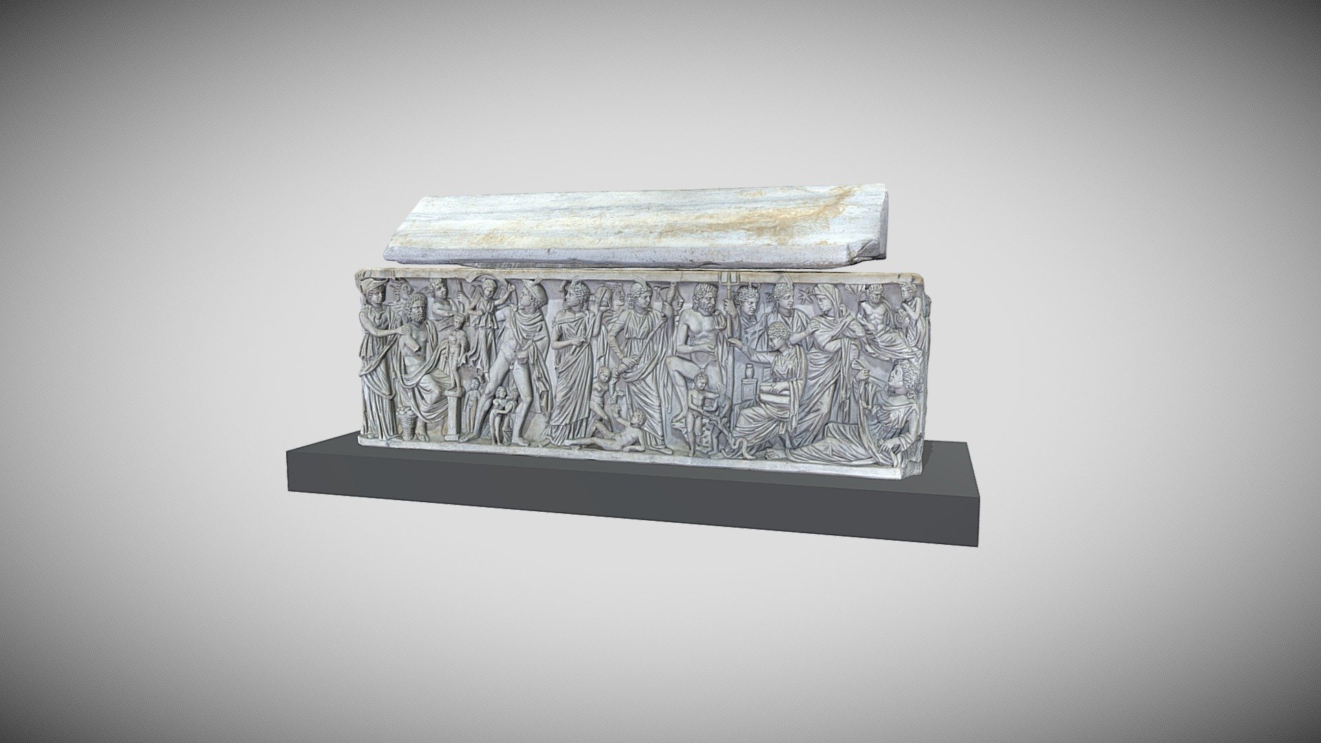 Sarcophage de Prométhée - 3D model by Musée départemental Arles antique ...