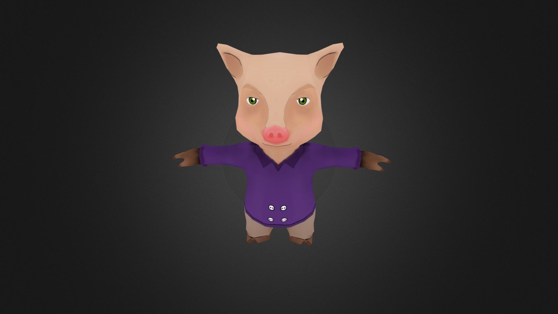 PigModel_v01 - 3D model by roncillo [c651089] - Sketchfab