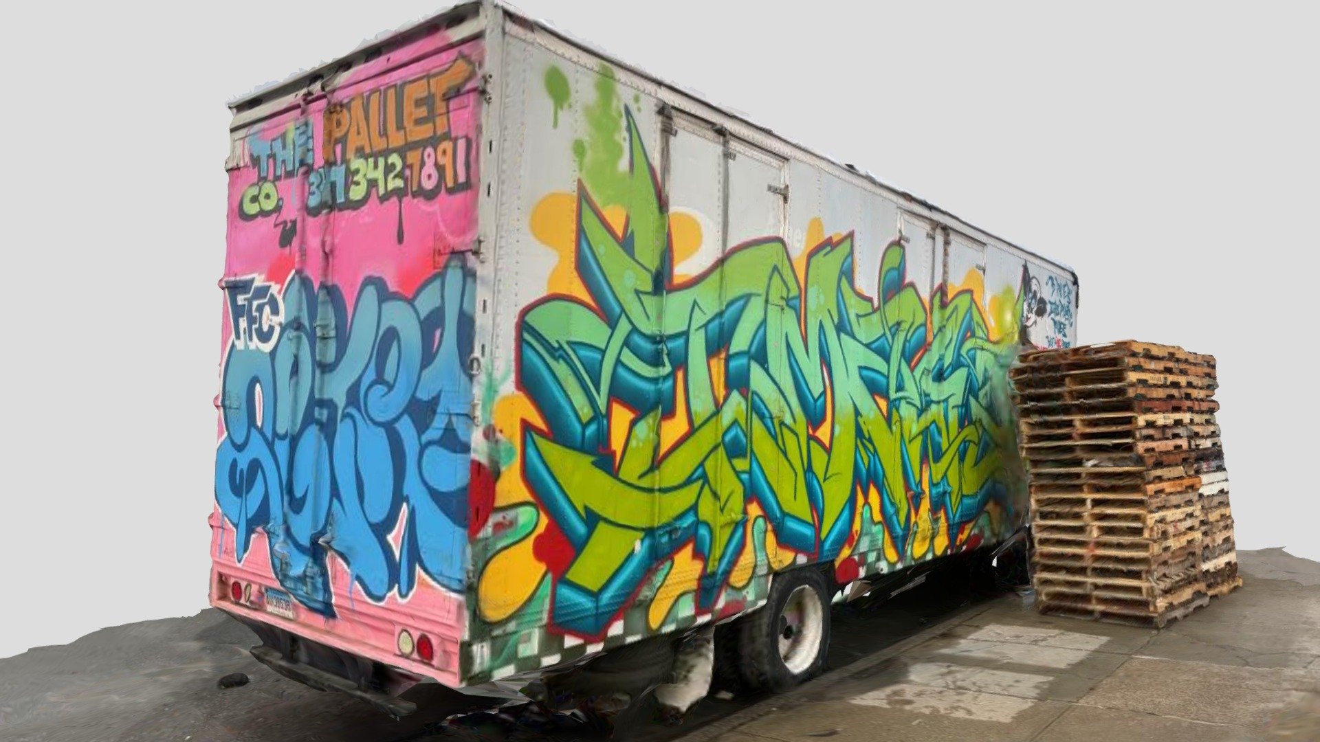 graffiti - Download Free 3D model by augmentedrealitygraffiti [c651e95 ...