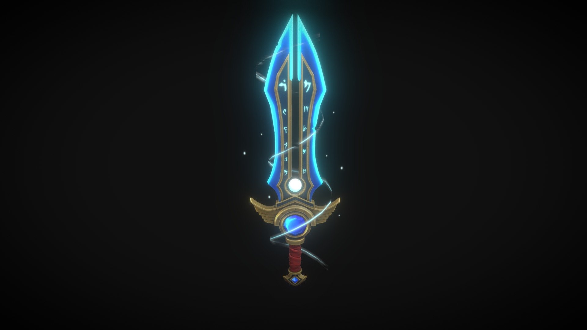 Stylized Crystal Hero Sword - 3D model by Alberto.Lopez.Hernandez ...