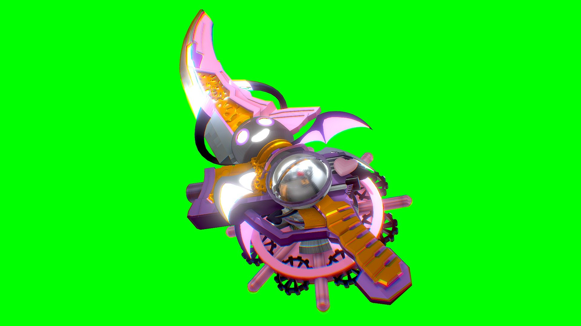 Bubi Cleaver Henshin Geardalinger - Download Free 3D model by Kamu ...
