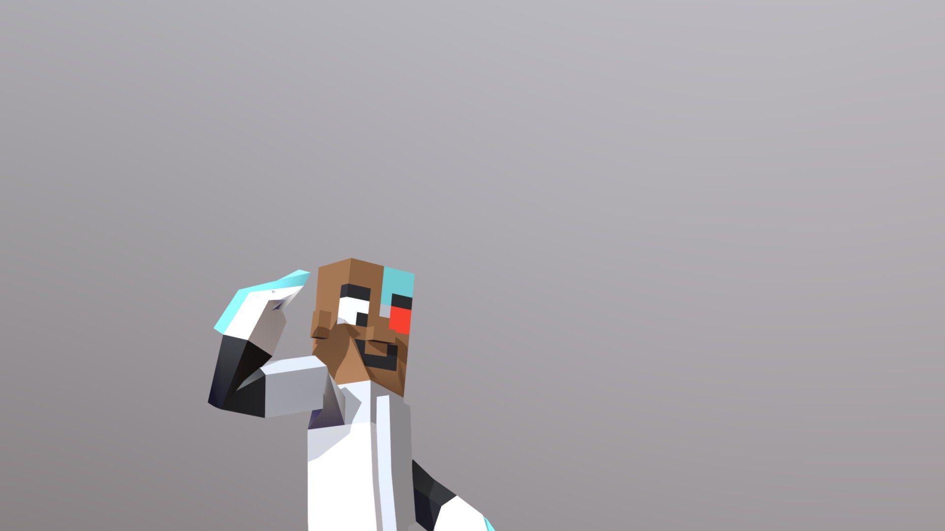Cyborg shoots a rocket missile from his blaster - Download Free 3D ...