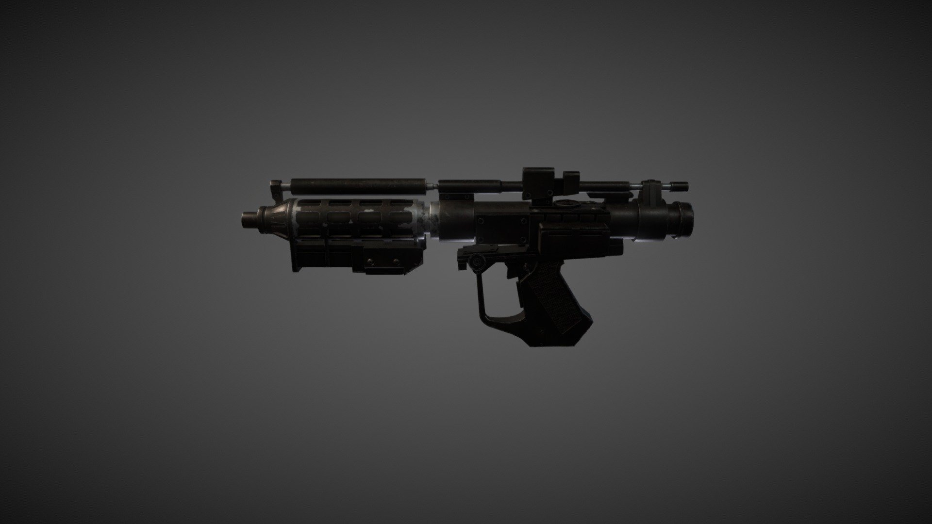 Star Wars - Blaster E-F - 3D model by damian.lopez [c6575cc] - Sketchfab