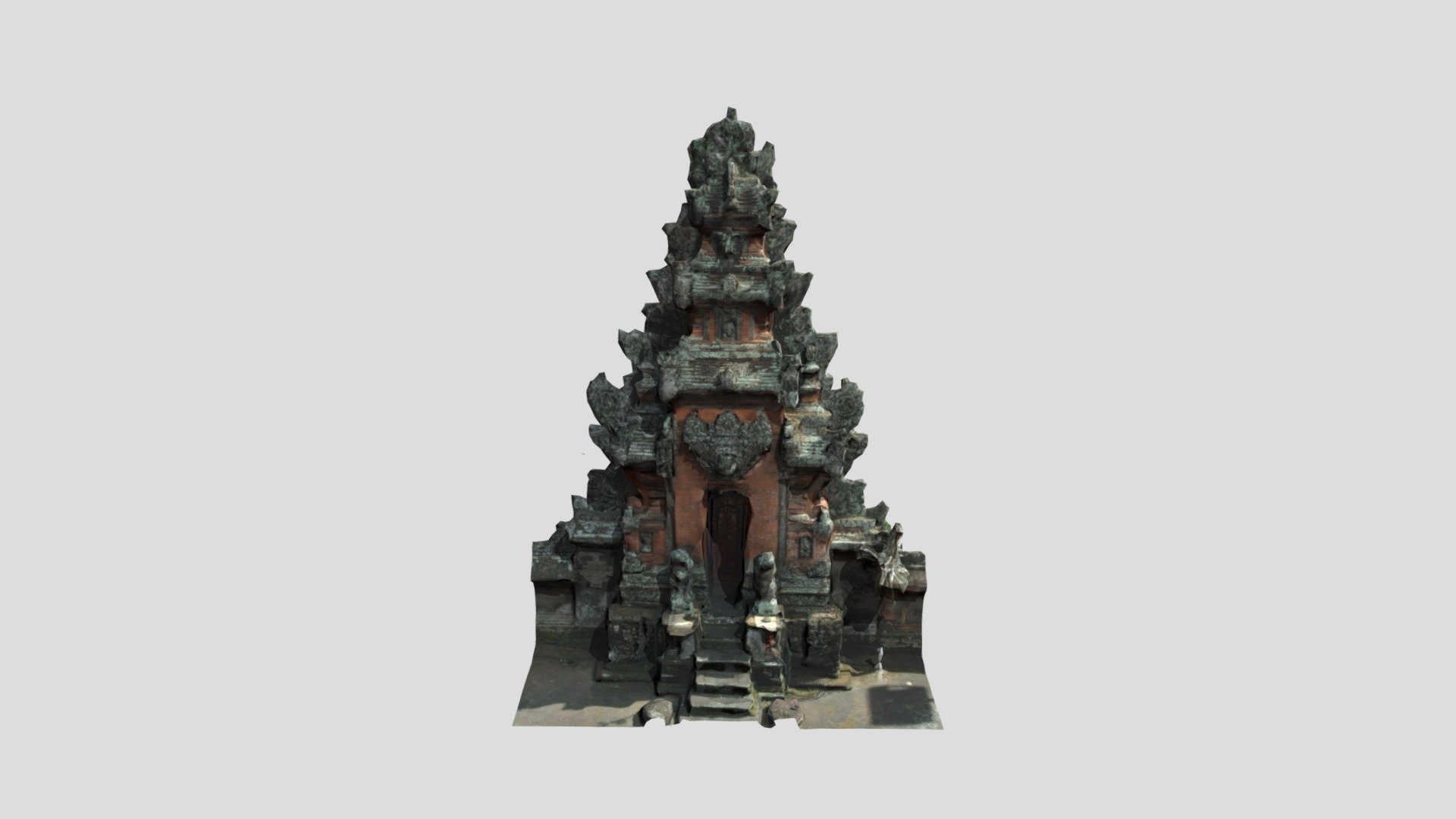 KORI AGUNG Pura Ntegana - 3D model by nusaheritage.id (@nusaheritage ...