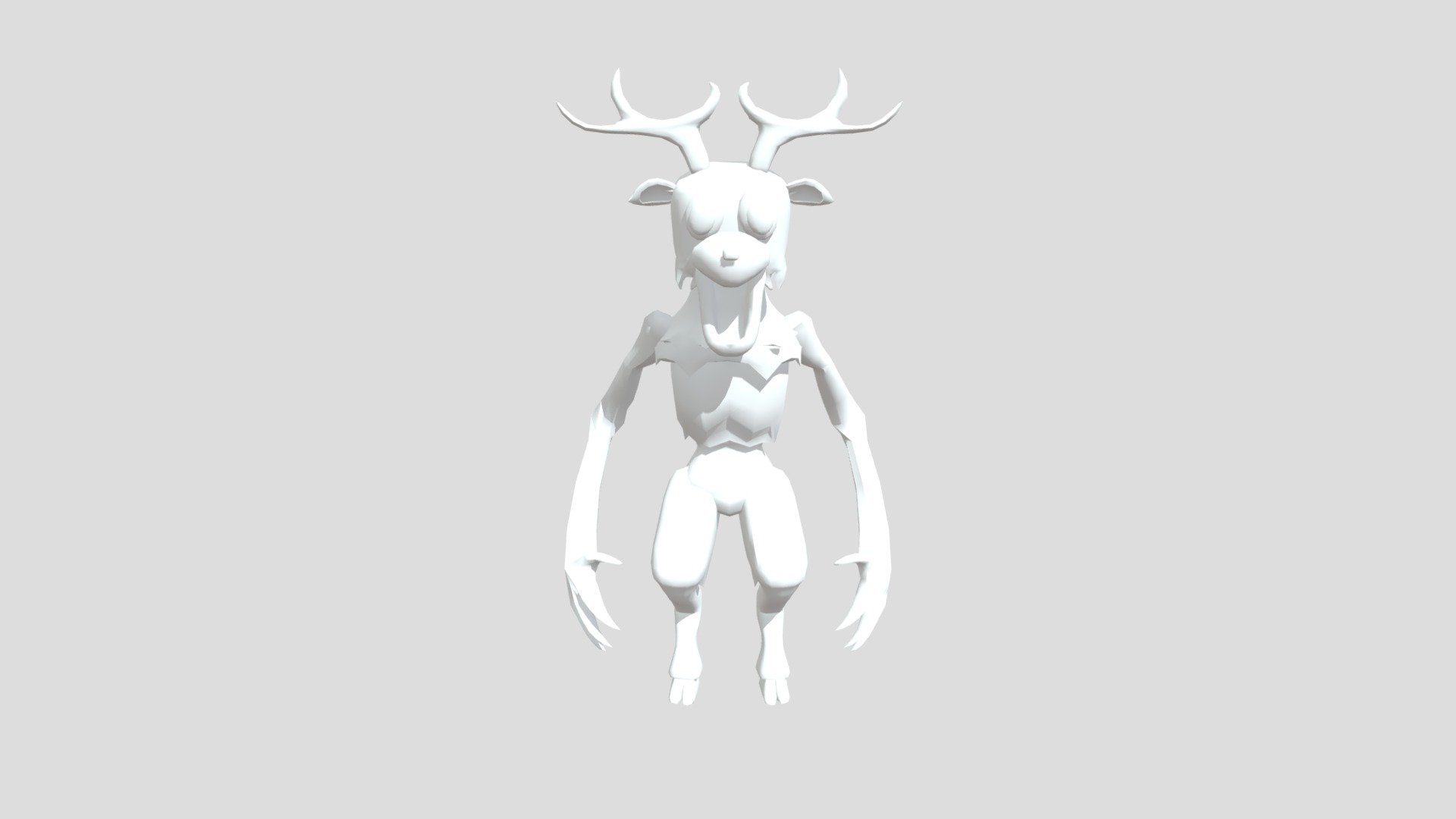 Wendigo 99 Nights In The Forest Fan Model - 3D model by saur28824 ...