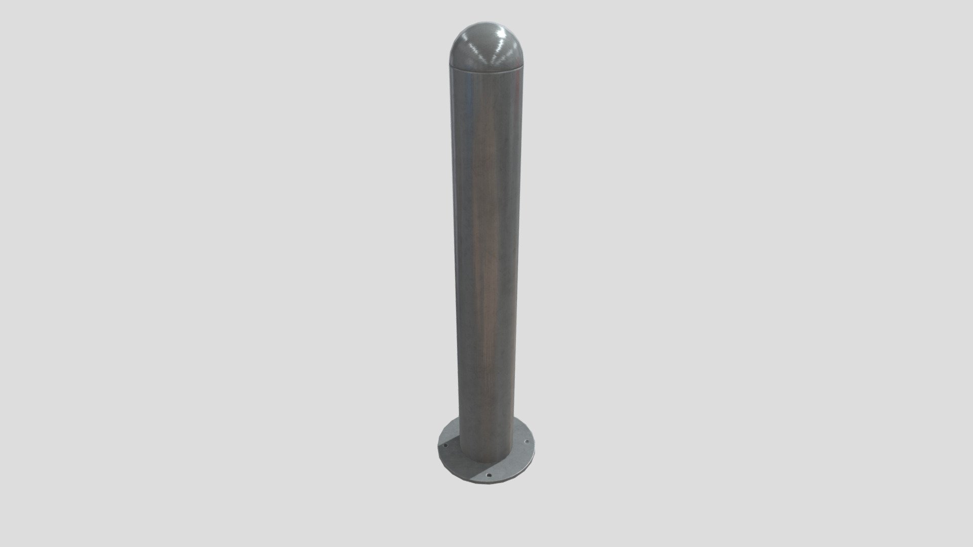Bollard #4a - Download Free 3D model by aecoviz [c659efc] - Sketchfab
