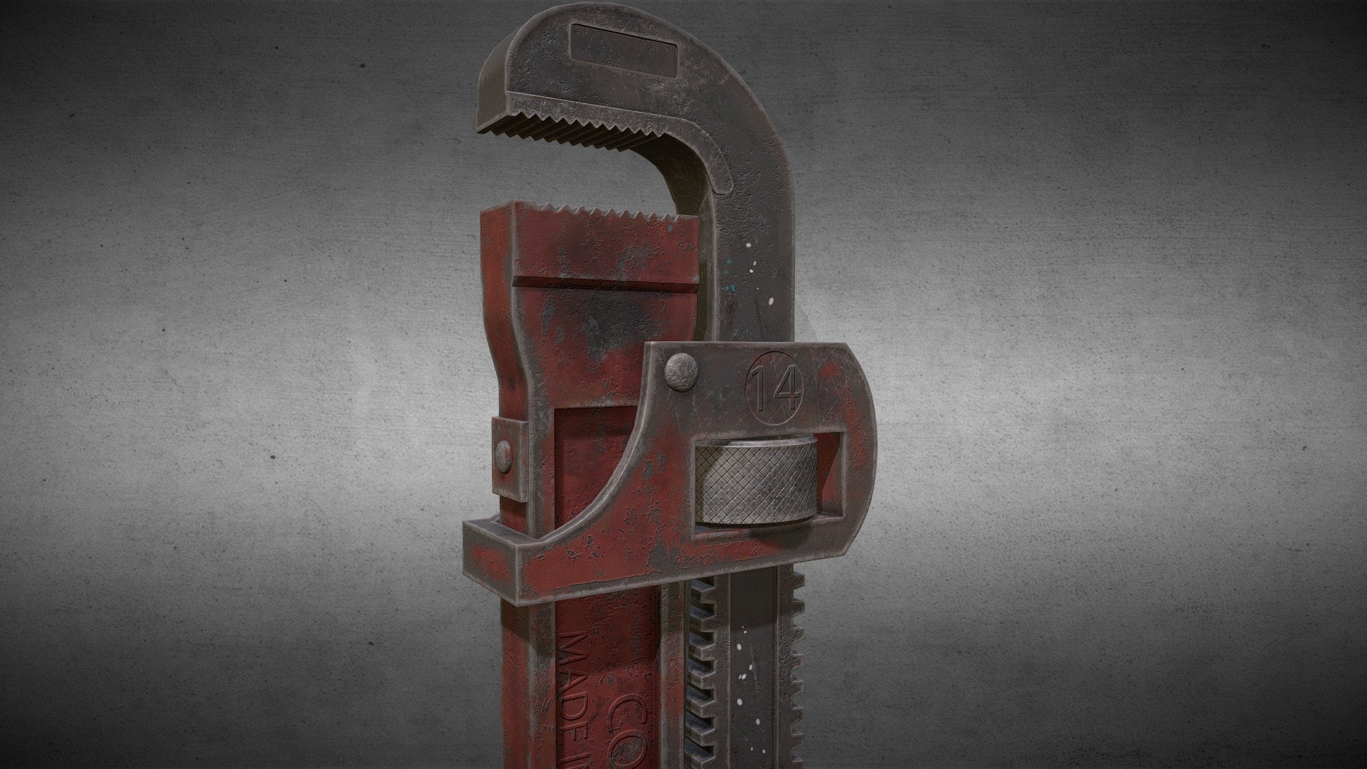 PIPE WRENCH - 3D model by yogesh.3dworld [c65a723] - Sketchfab