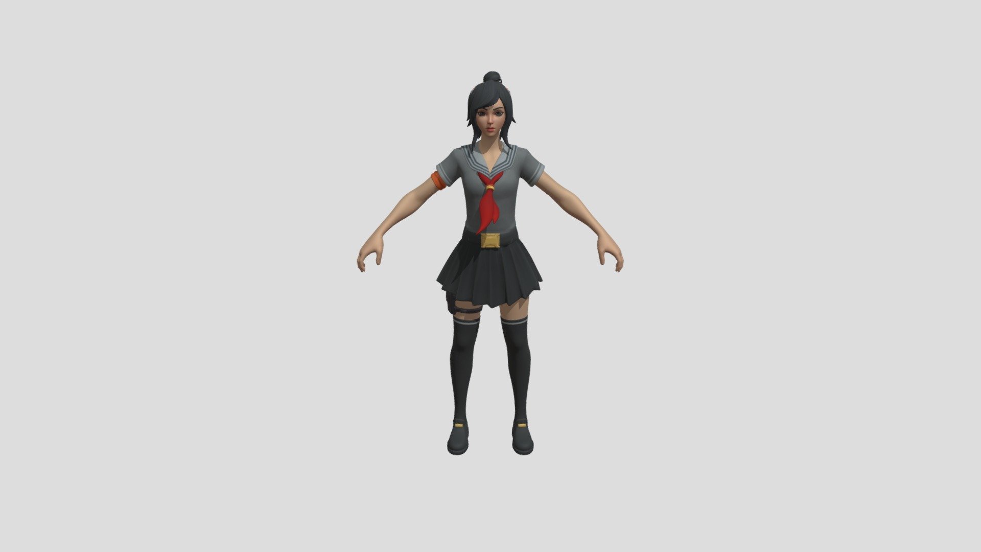 Human Tsuki - Download Free 3D model by RandomUser6234 [c65a7f4 ...
