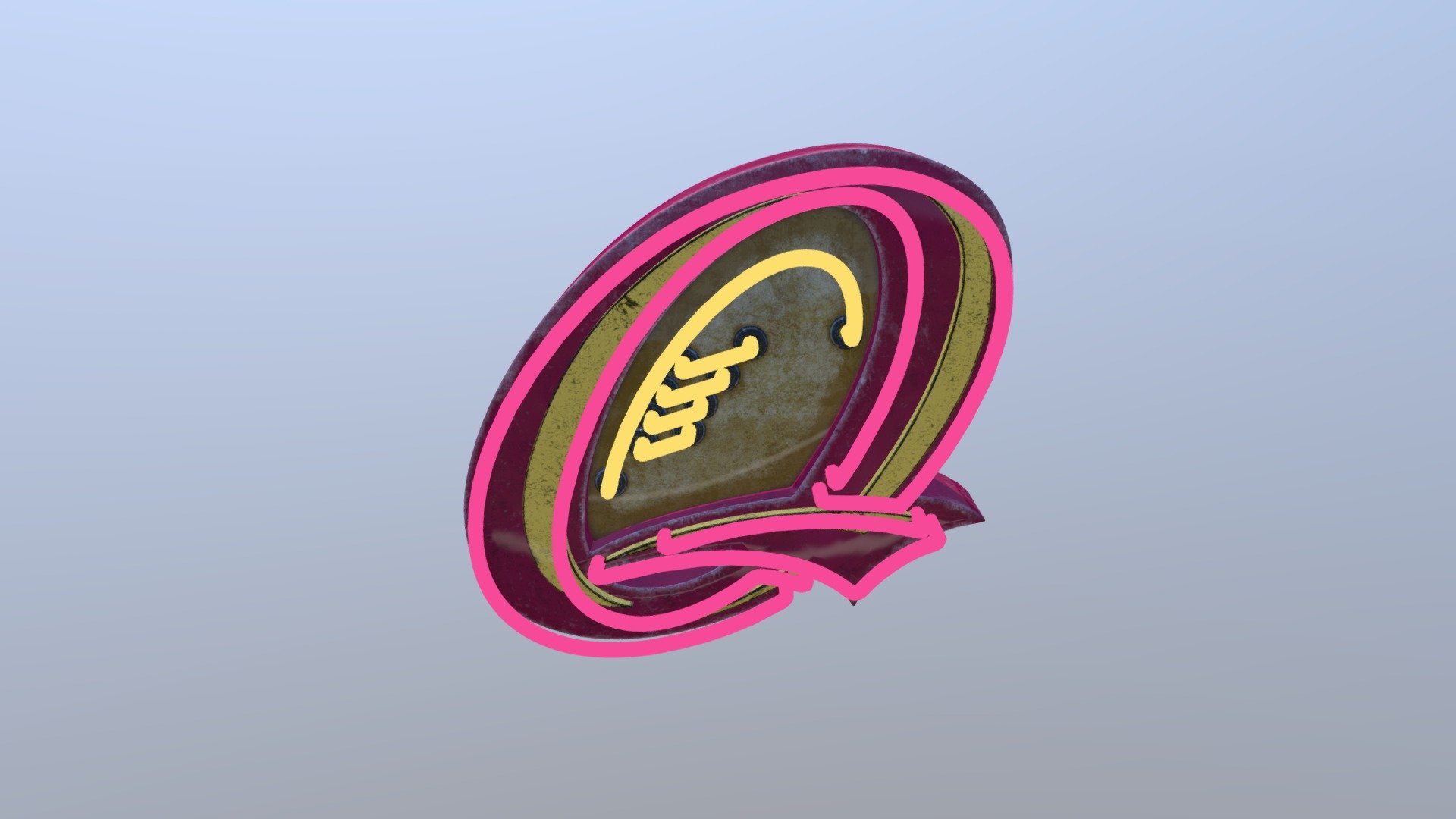 QLD Badge 0002 - 3D model by rsquires [c65a8a8] - Sketchfab